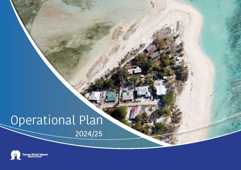 TSIRC Operational Plan 2024 - 2025 | Torres Strait Island Regional Council