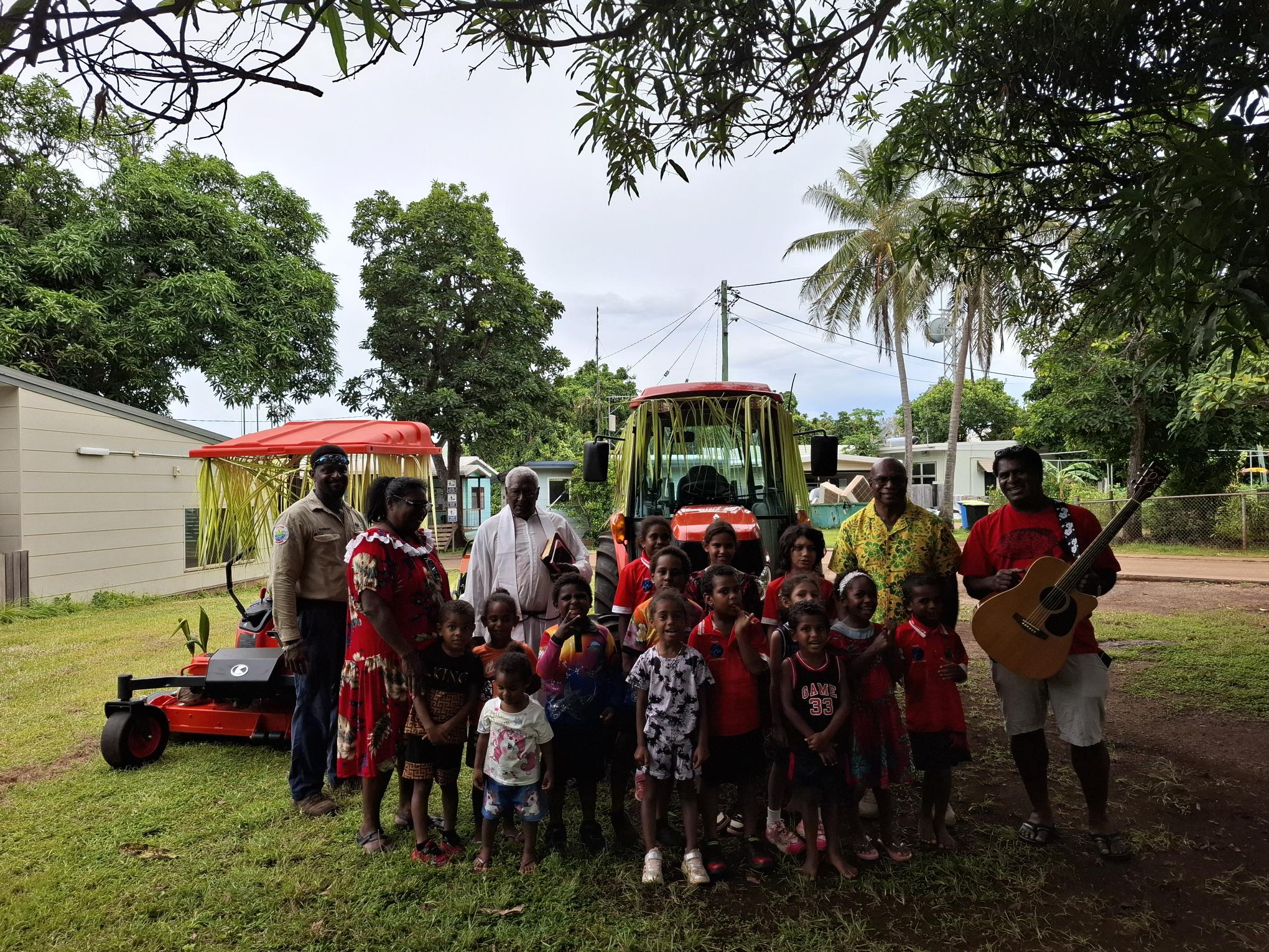 Kubota Green Fleet Arrives on Ugar | Torres Strait Island Regional Council
